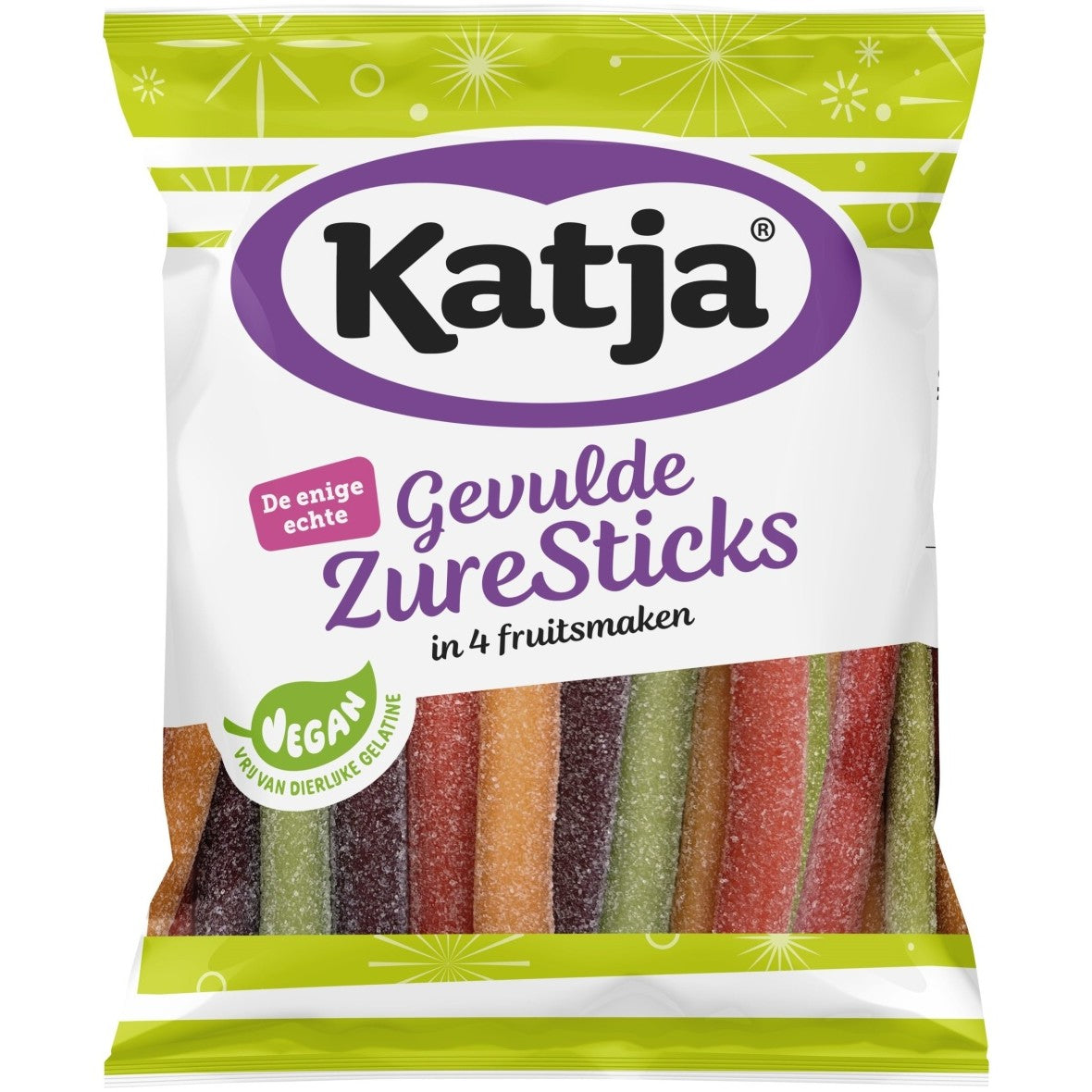 Katja Filled Sour Sticks 125g – The Dutch Shop