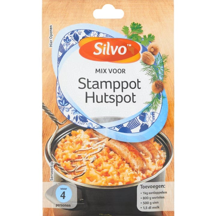 Silvo Spice Mix - Stamppot Hutspot 25g – The Dutch Shop