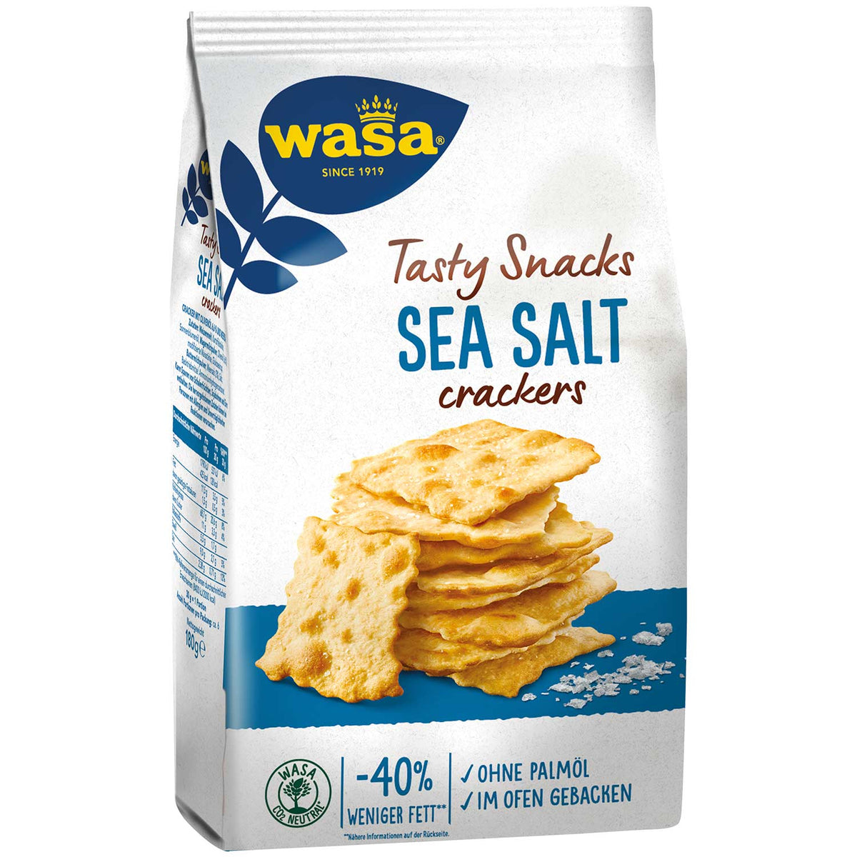WASA Crackers Sea Salt 180g – The Dutch Shop