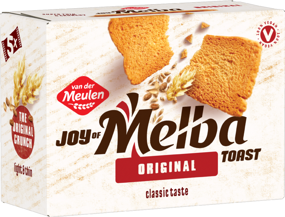 Van Der Meulen Melba Toast 120gr (V) – The Dutch Shop
