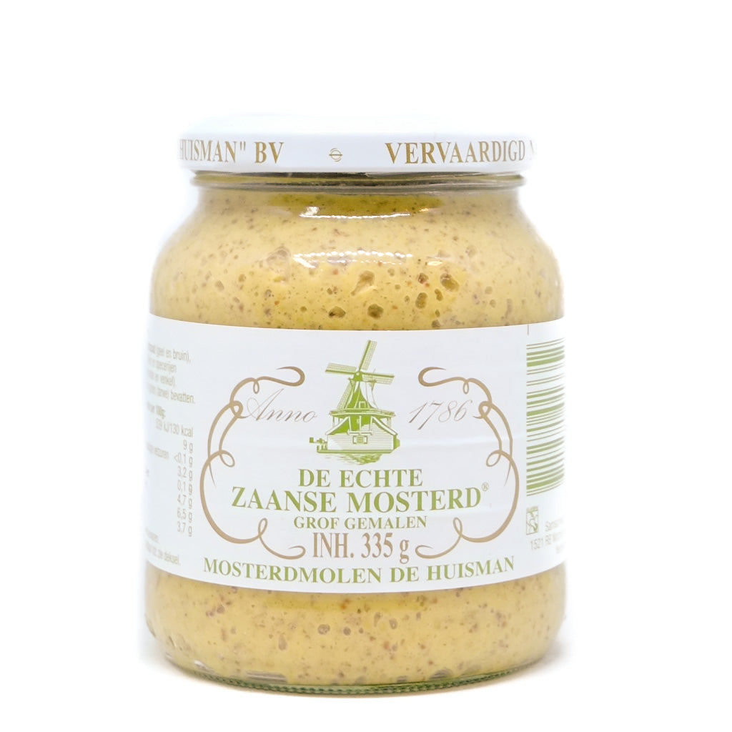 Huisman Zaanse Mustard Grained 335gr – The Dutch Shop