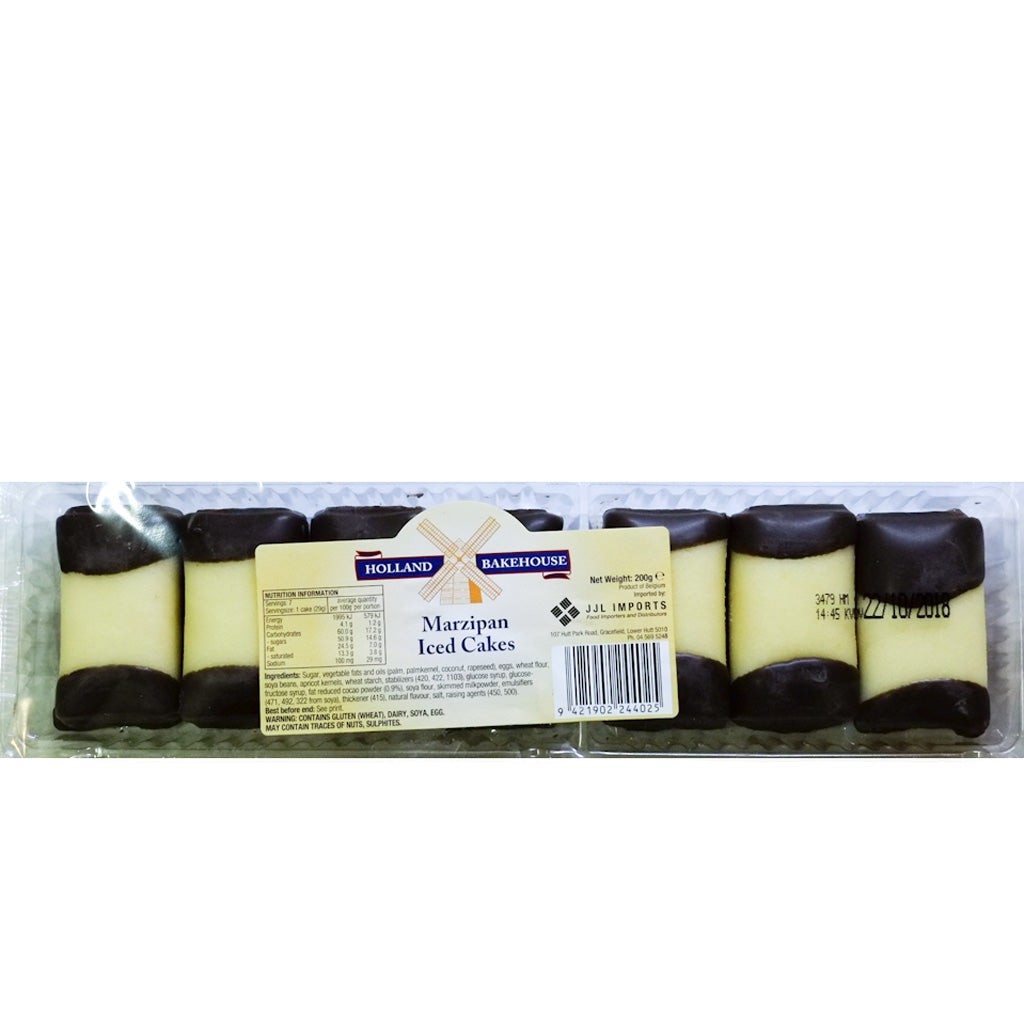 Holland Bakehouse Marzipan Iced Cakes 200gr – The Dutch Shop