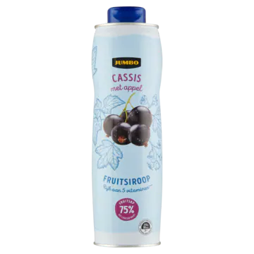 Jumbo Blackcurrant (Cassis) Fruit Drink Concentrate 750ml – The Dutch Shop