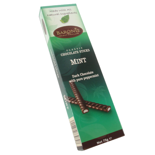 Baronie Mint Chocolate Sticks 75g – The Dutch Shop