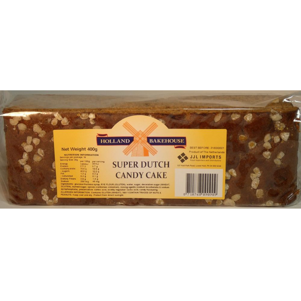 Holland Bakehouse Candy Cake 400g – The Dutch Shop
