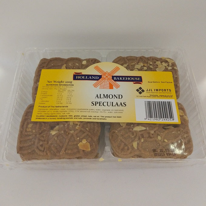 Holland Bakehouse Almond Speculaas 200gr – The Dutch Shop